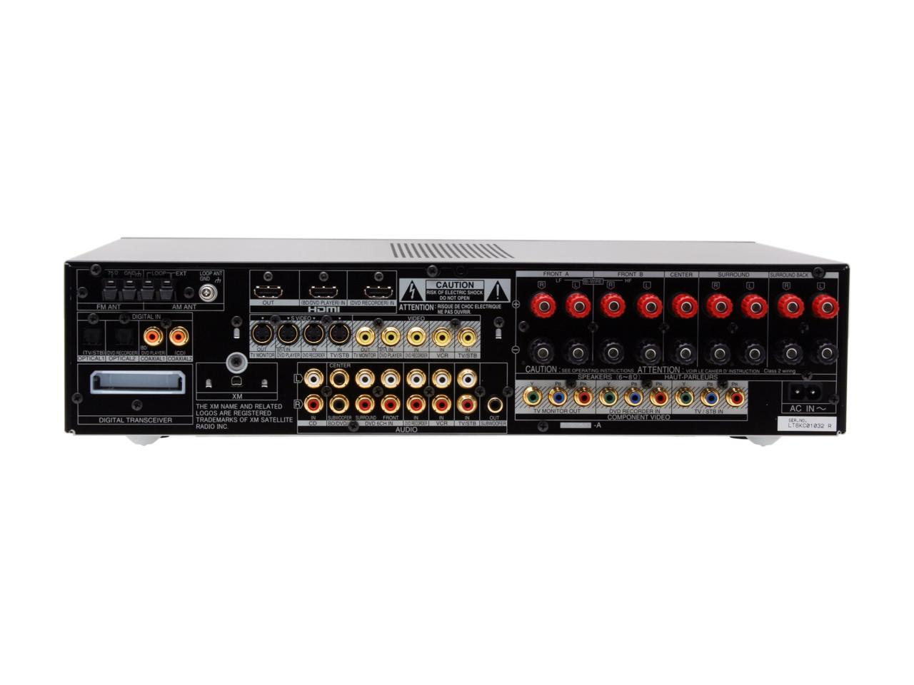 Panasonic SA-XR700 7.1-Channel Home Theater Receiver - Newegg.com