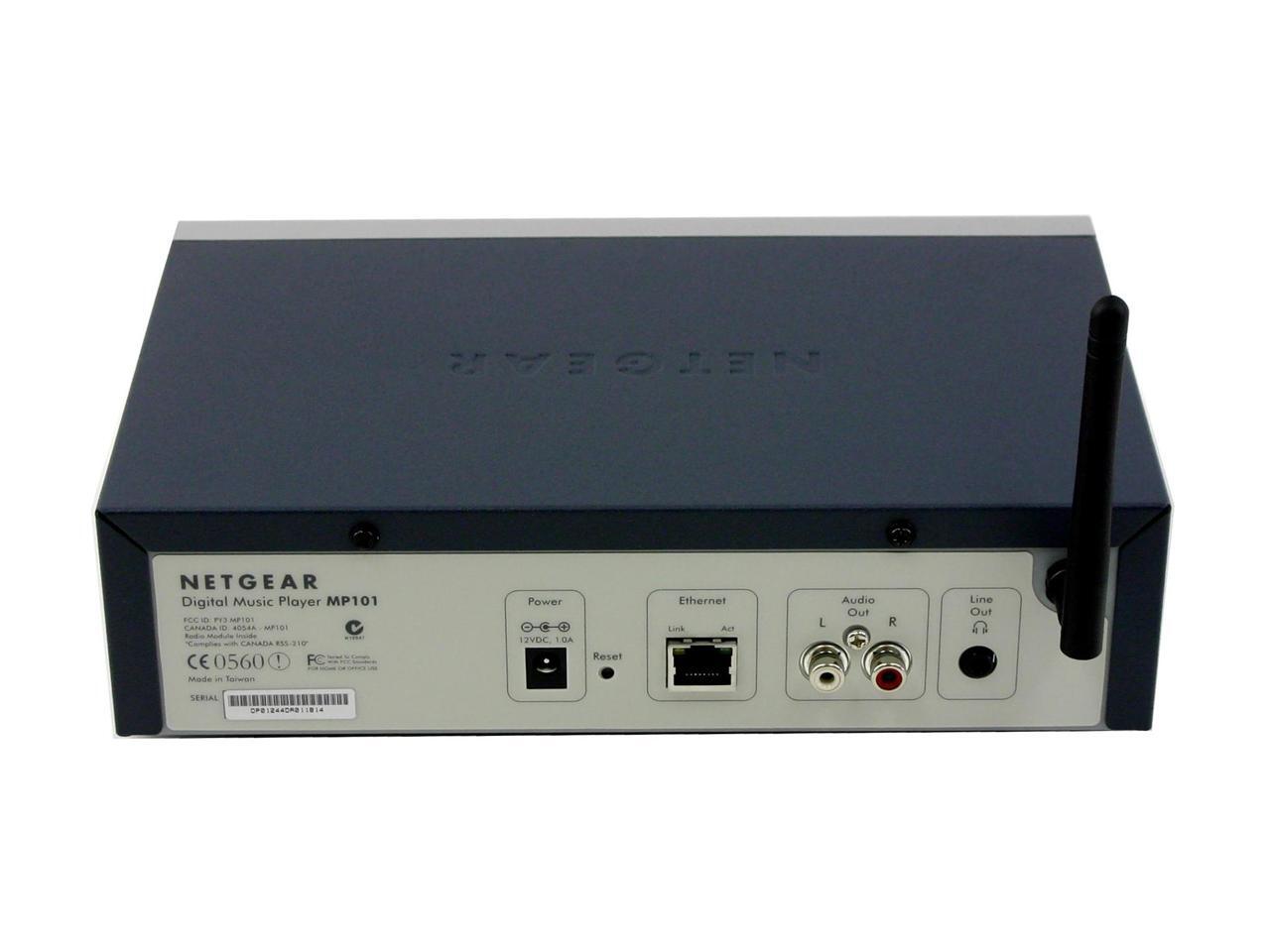 NETGEAR MP101 Wireless Digital Music Player - Newegg.com