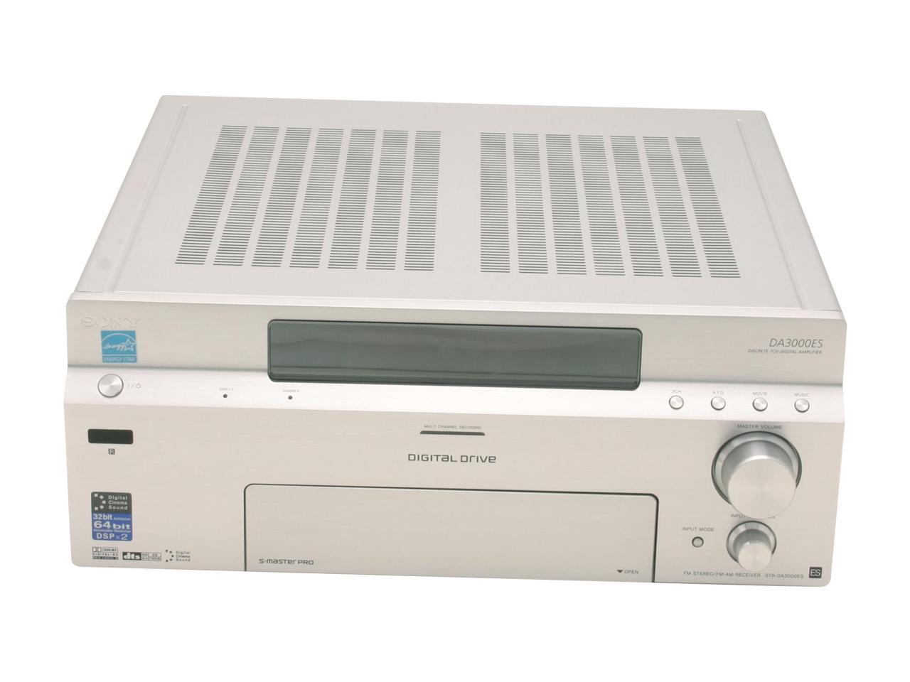 SONY STR-DA3000ES 7.1-Channel ES Audio/Video Receiver - Newegg.com