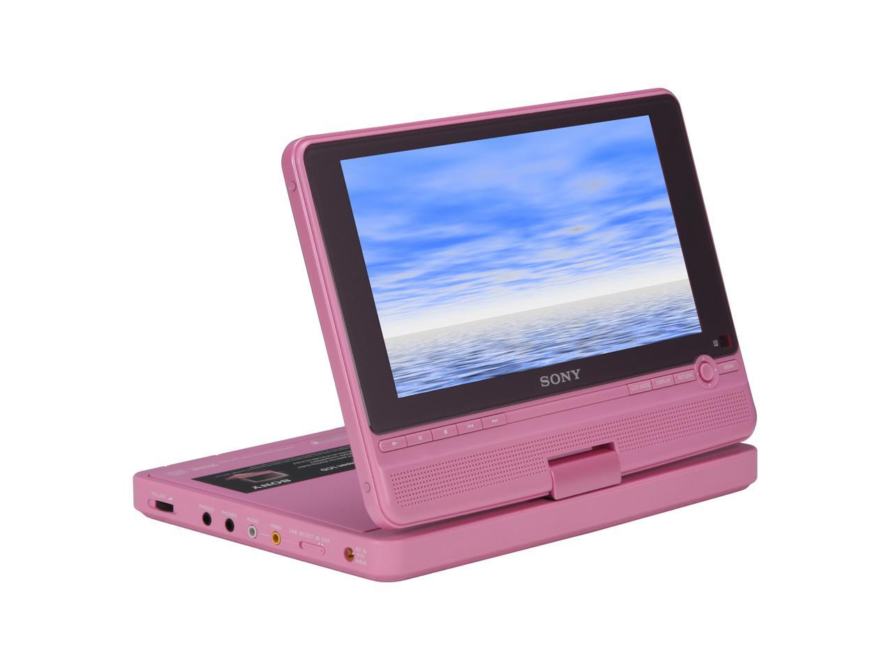 SONY DVP-FX810P Pink 8" Widescreen Portable DVD Player - Newegg.com