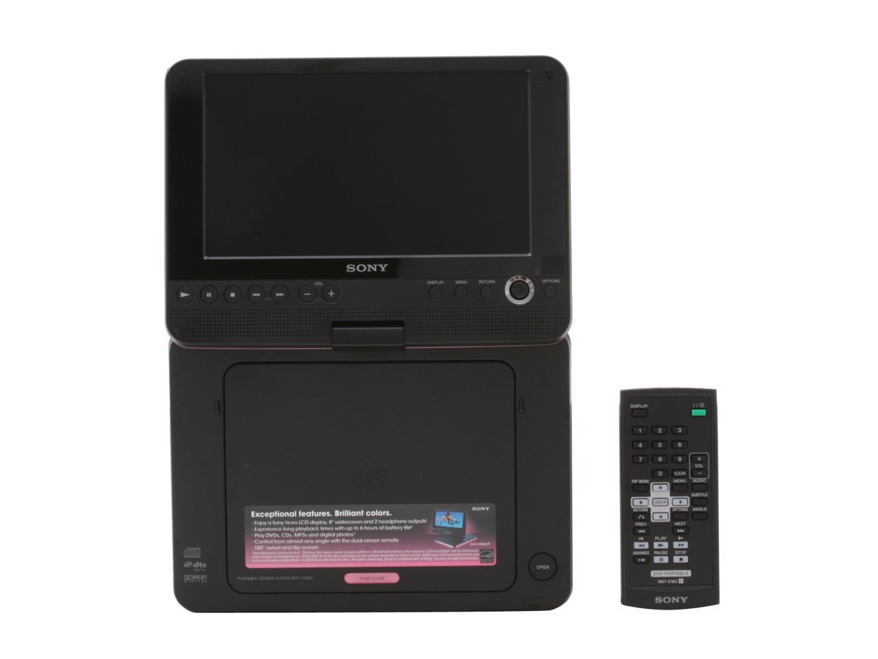 SONY DVP-FX820/P 8" Portable DVD Players- Pink - Newegg.com