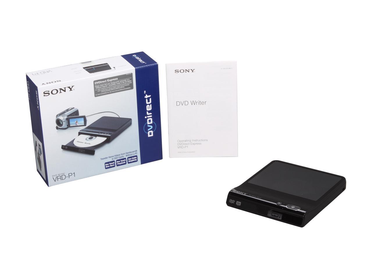 SONY VRD-P1 Black DVDirect Express DVD Writer - Newegg.com