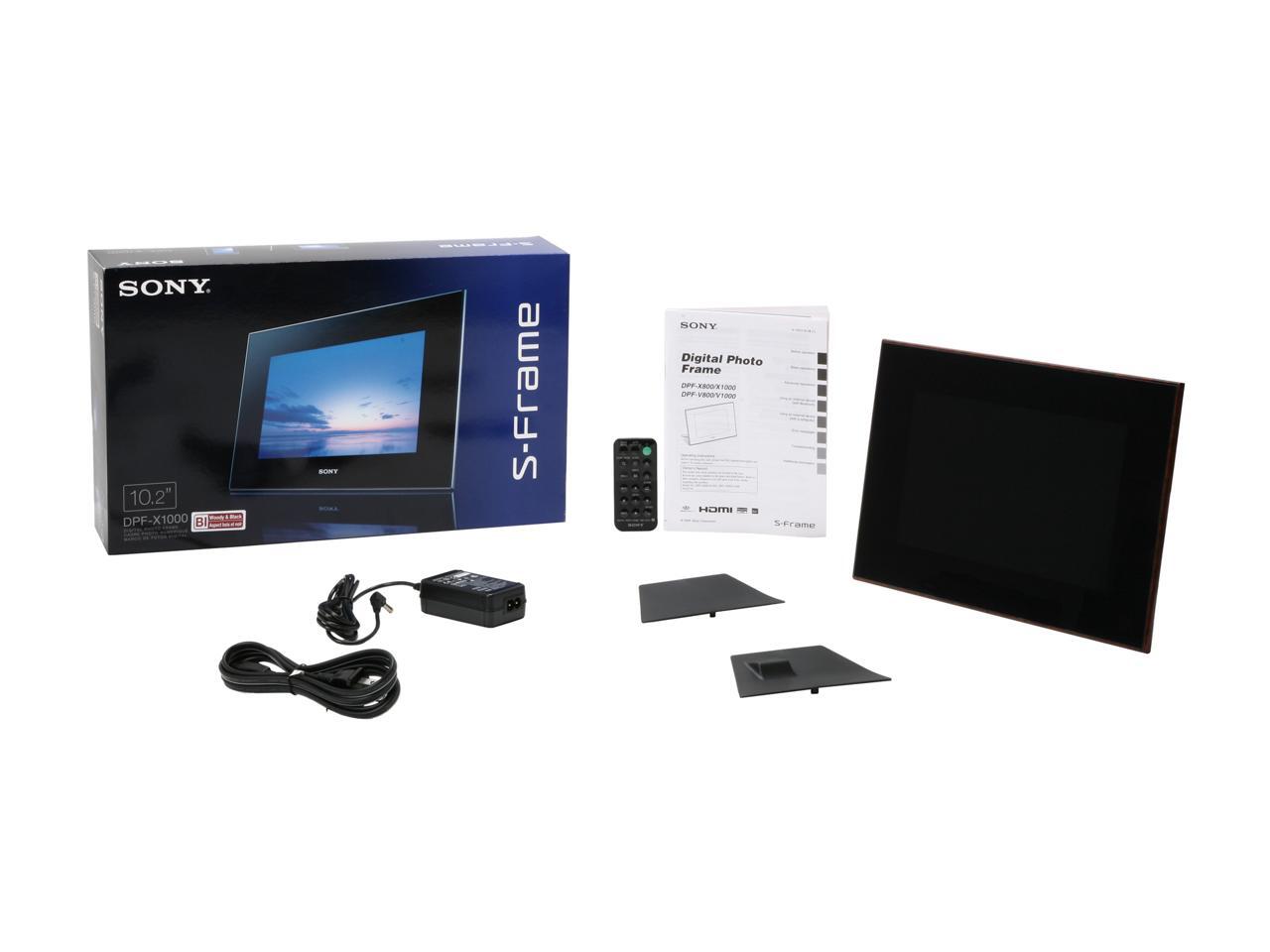 SONY DPF-X1000 10.2" 1024 x 600 Digital Photo Frame - Newegg.com