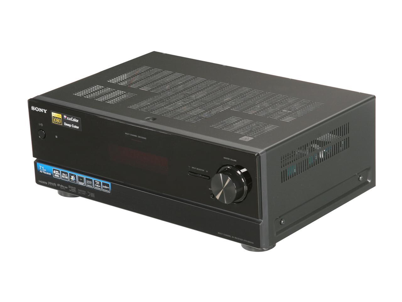 Sony 7.1-Channel Home Theater A/V Receiver STR-DN1010 - Newegg.com