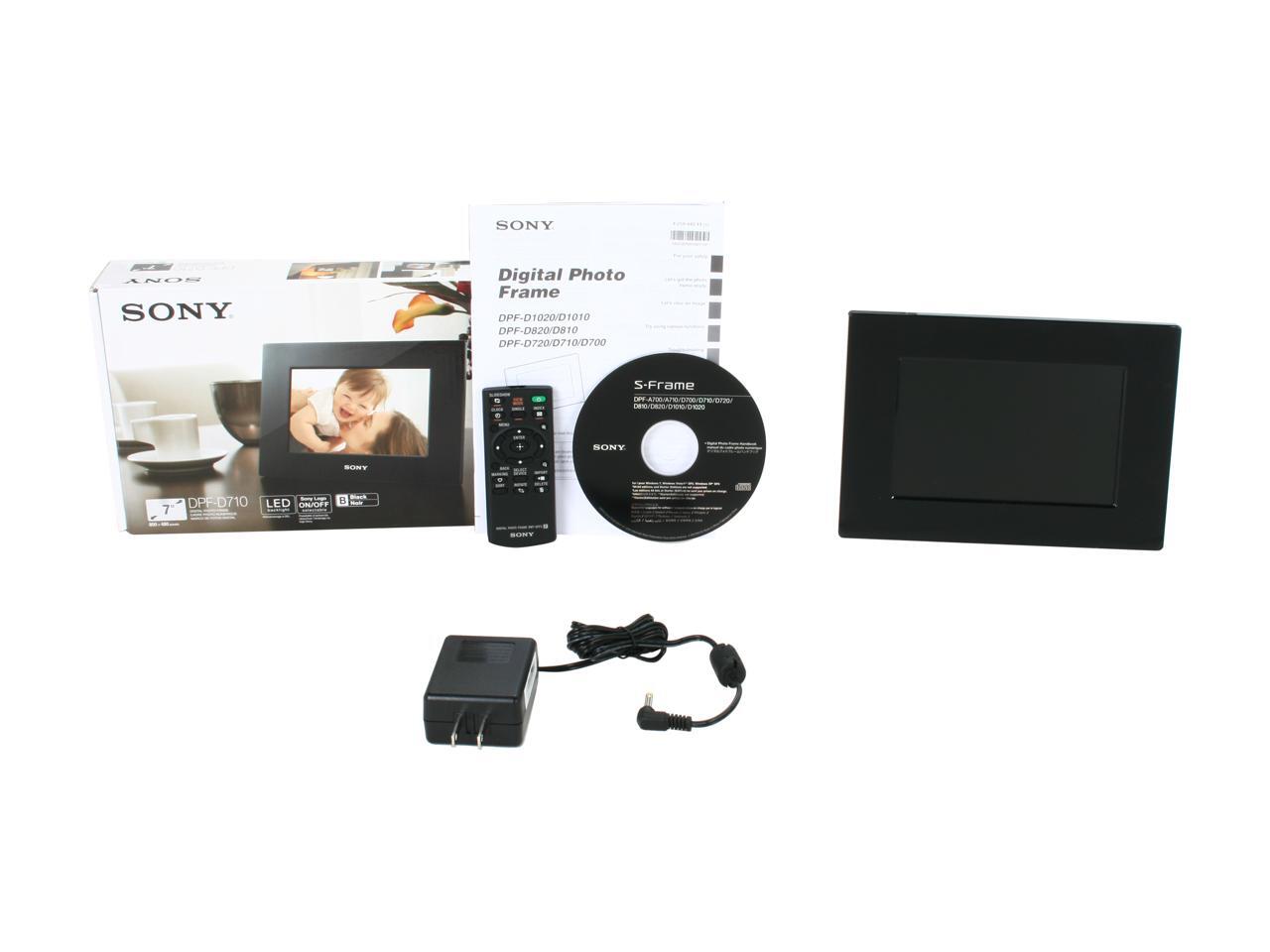 SONY DPF-D710 Digital Photo Frame - Newegg.com