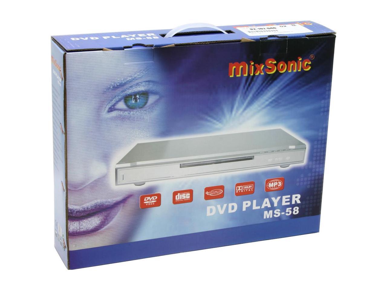 SDAT Mixsonic DVD Player MS-58 - Newegg.com