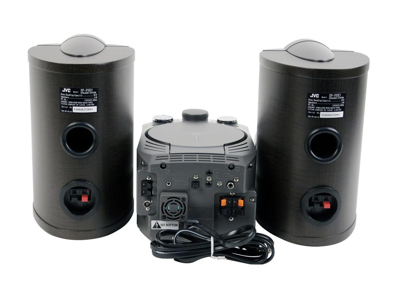 JVC FS-X3 Executive Desktop Stereo - Newegg.com