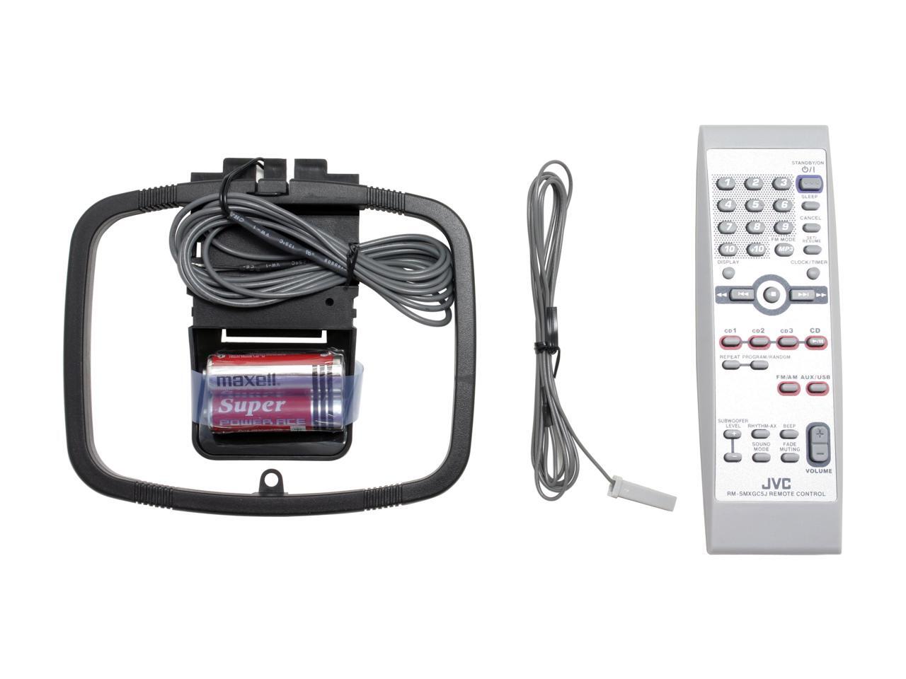 JVC CD/MP3/Radio 3-Disc Changer Mini Audio System MX-GC5 - Newegg.com