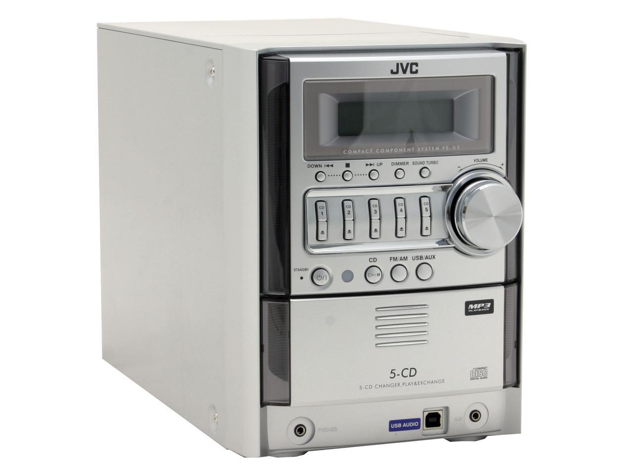 JVC FS-G5 5-CD Micro Component System - Newegg.com