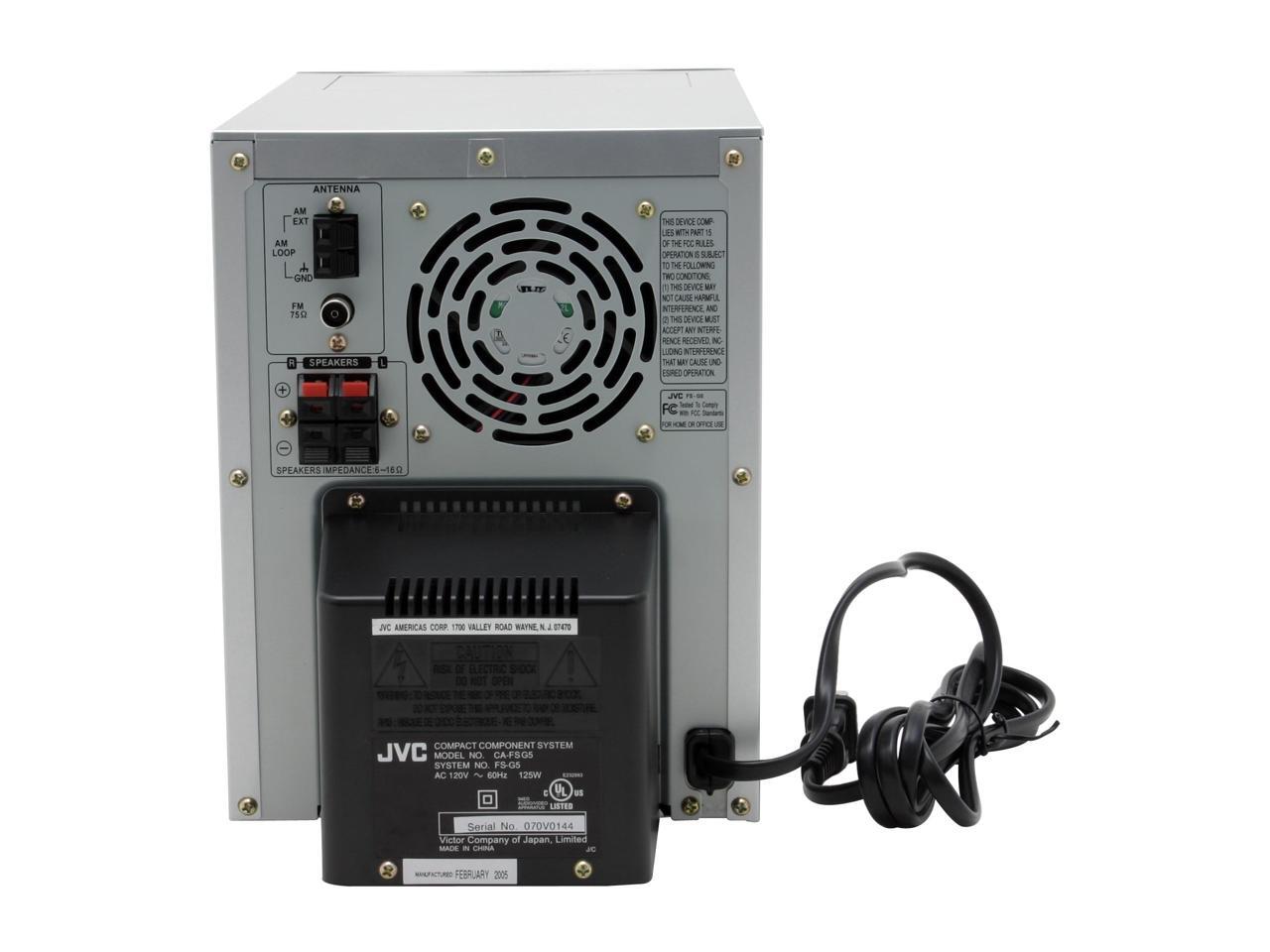 JVC FS-G5 5-CD Micro Component System - Newegg.com