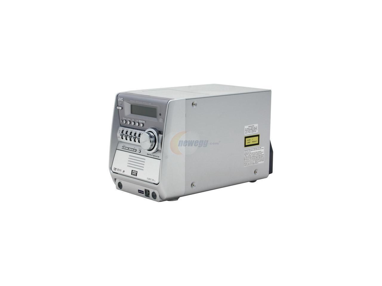 JVC FS-GD7 Progressive Scan 5-DVD Micro Component System w/ USB Input ...