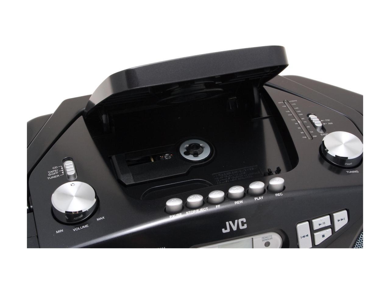 JVC Portable CD Boom Box with Remote RCEZ31 - Newegg.com