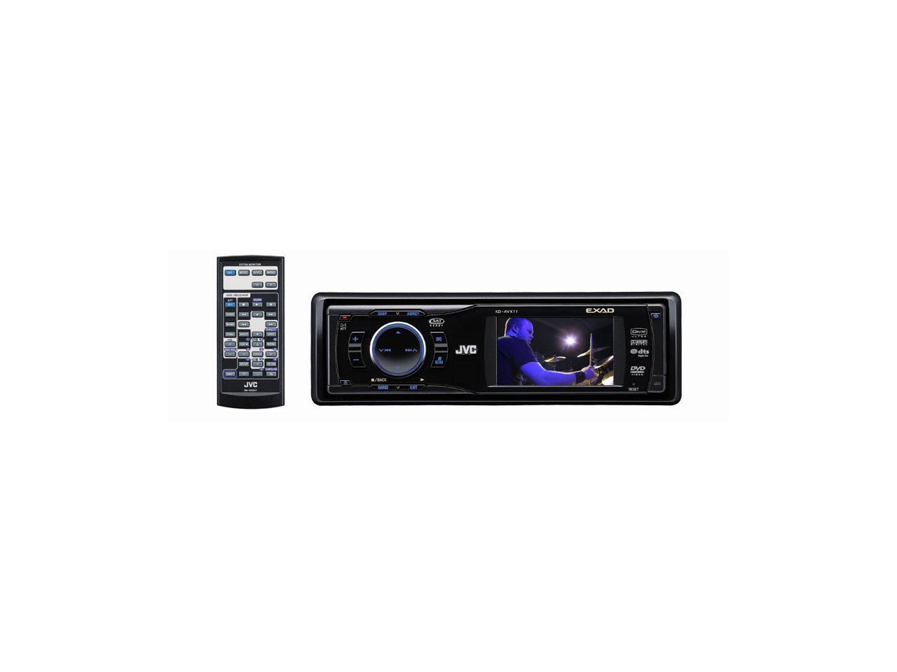 JVC 1-DIN DVD/CD Receiver with 2.7" Monitor - Newegg.com