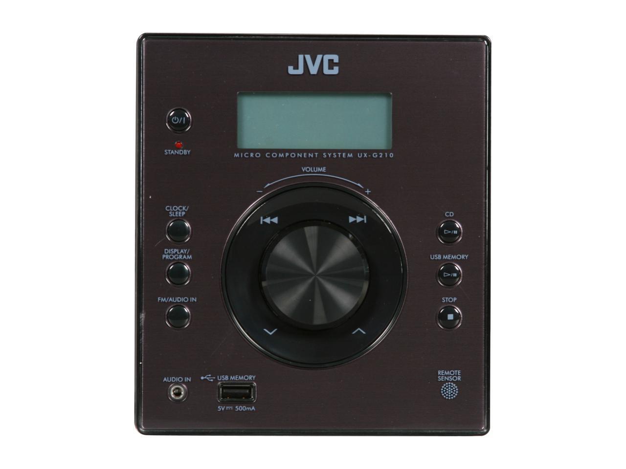 JVC CD/Radio 1-Disc Changer Micro Component System UX-G210 - Newegg.com