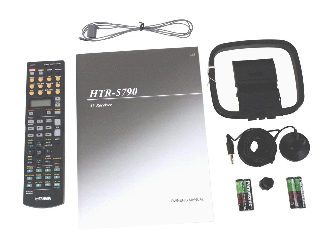 YAMAHA HTR-5790 7.1-Channel Digital Home Theater Receiver - Newegg.com