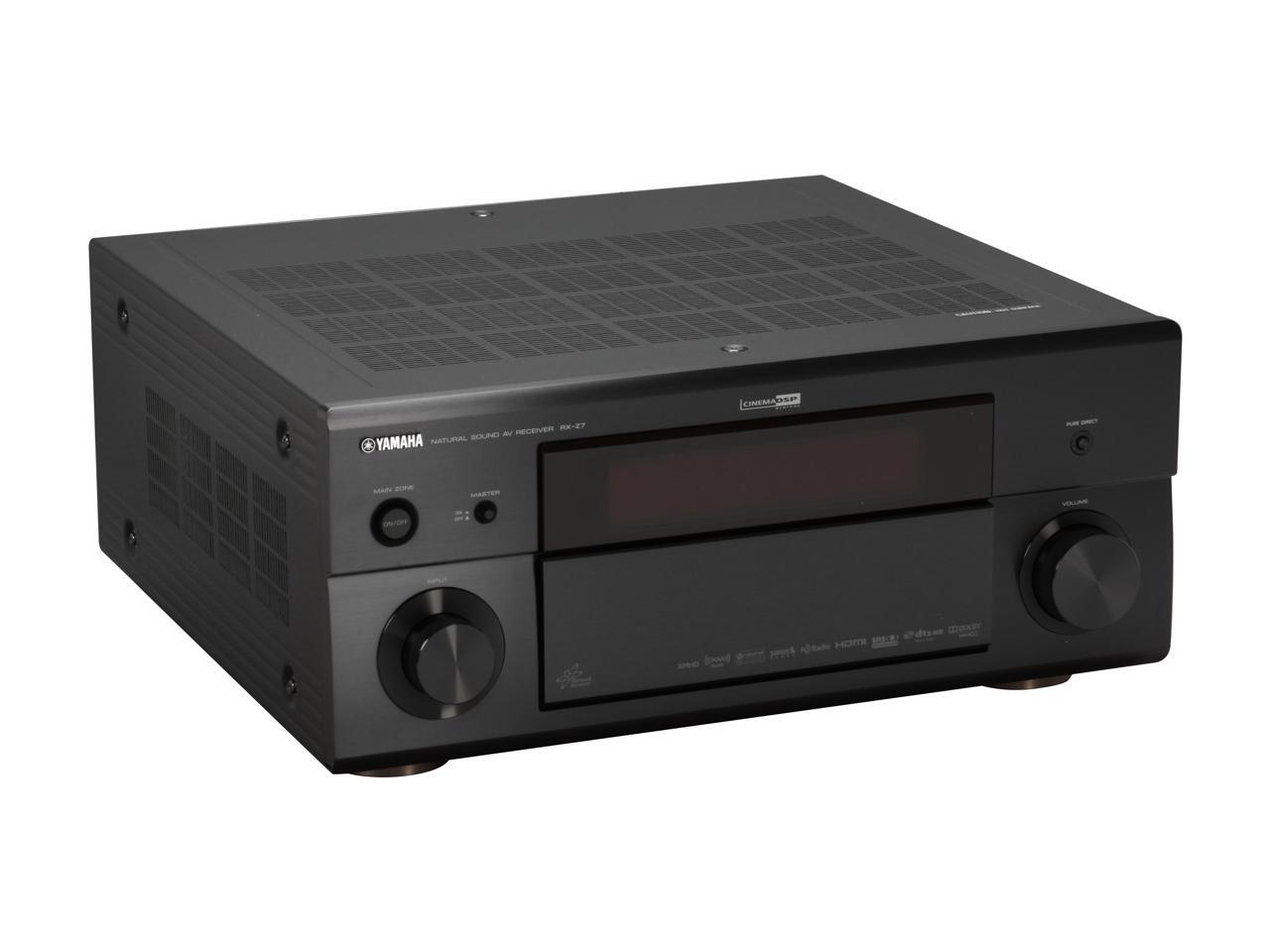 YAMAHA RX-Z7BL 7.1-Channel Digital Home Theater Receiver - Newegg.com