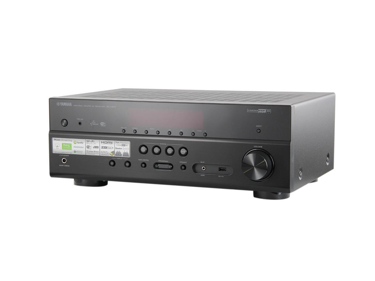 Yamaha RX-V577 7.2 CH Home Theater AV Receiver with Wi-Fi - Newegg.com