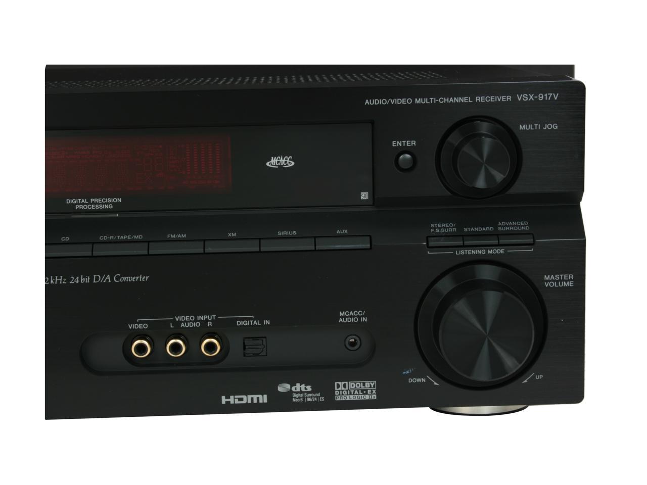 Pioneer VSX-917V-S 7.1-Channel Home Theater Receiver - Newegg.com