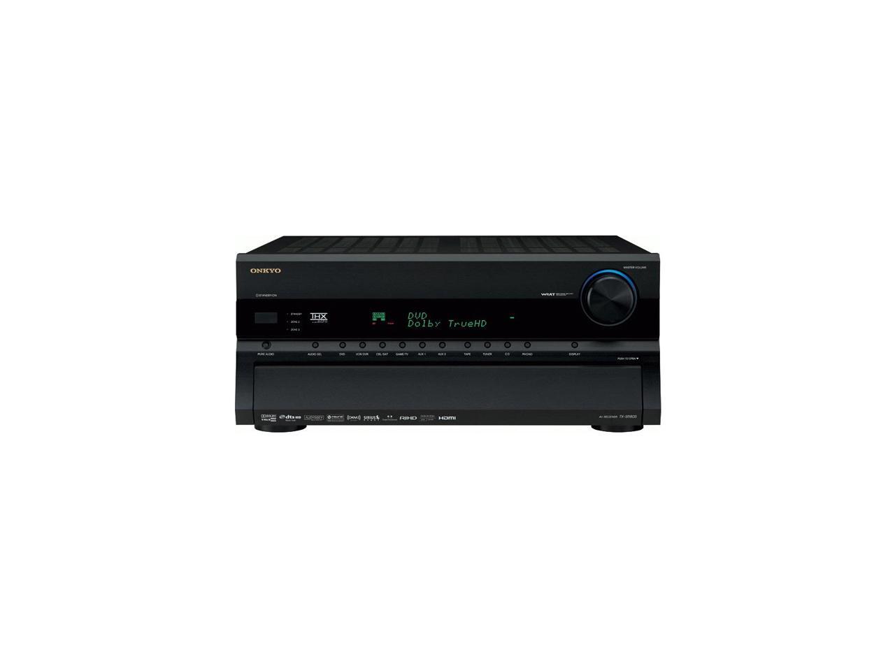 ONKYO TX-SR805 7.1-Channel Black Home Theater Receiver - Newegg.com