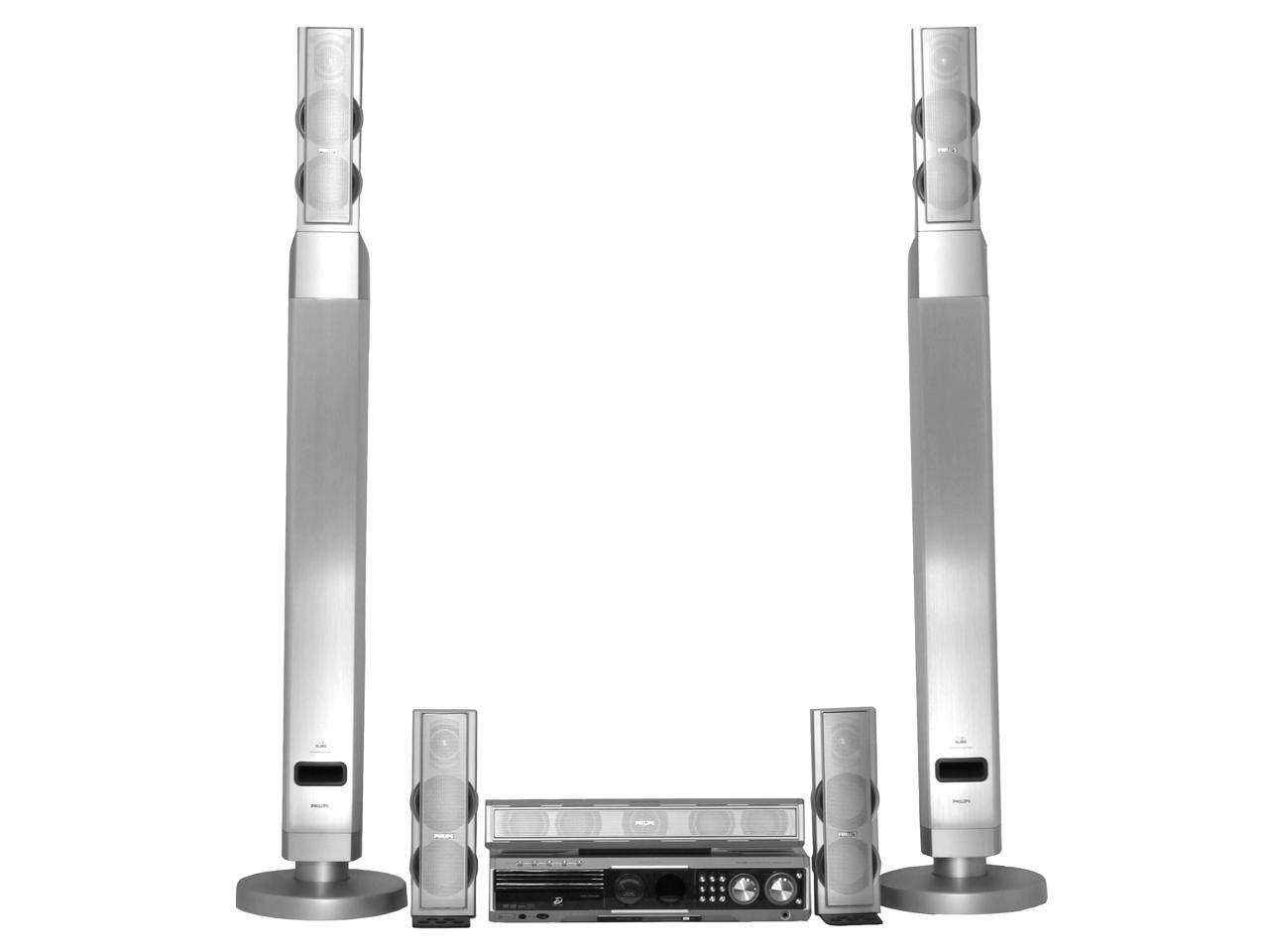 Open Box: PHILIPS MX5600D 5-Disc DVD Home Theater System - Newegg.com