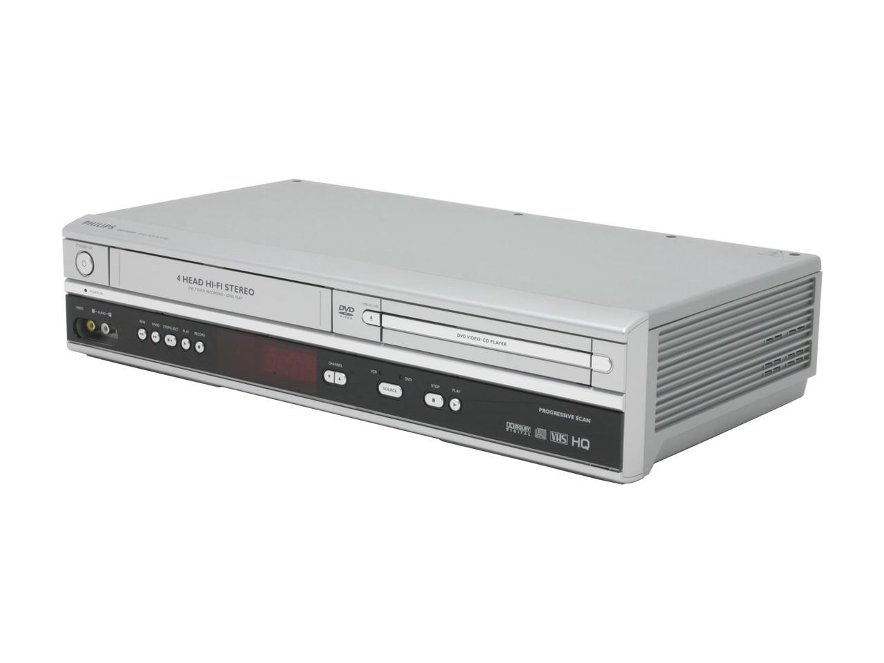 Philips DVD Player & VCR Combo DVP3050V - Newegg.com