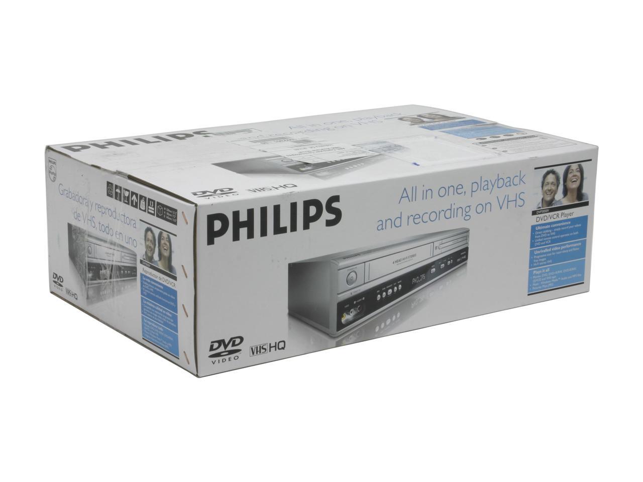 Philips DVD Player & VCR Combo DVP3050V - Newegg.com
