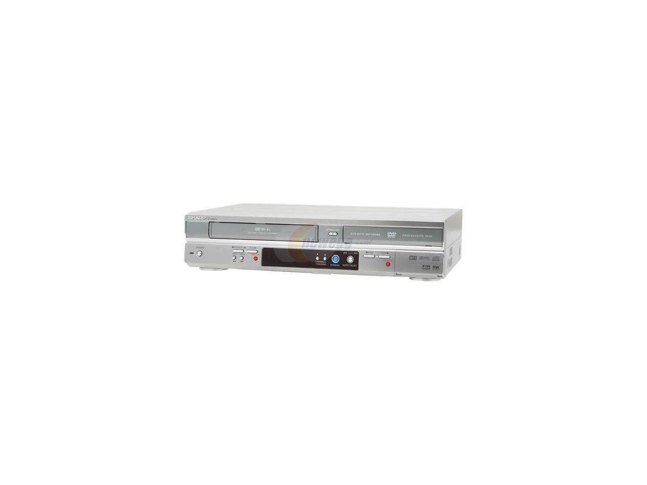 Refurbished: Sharp DVD Recorder & VCR Combo DV-RW350U - Newegg.com