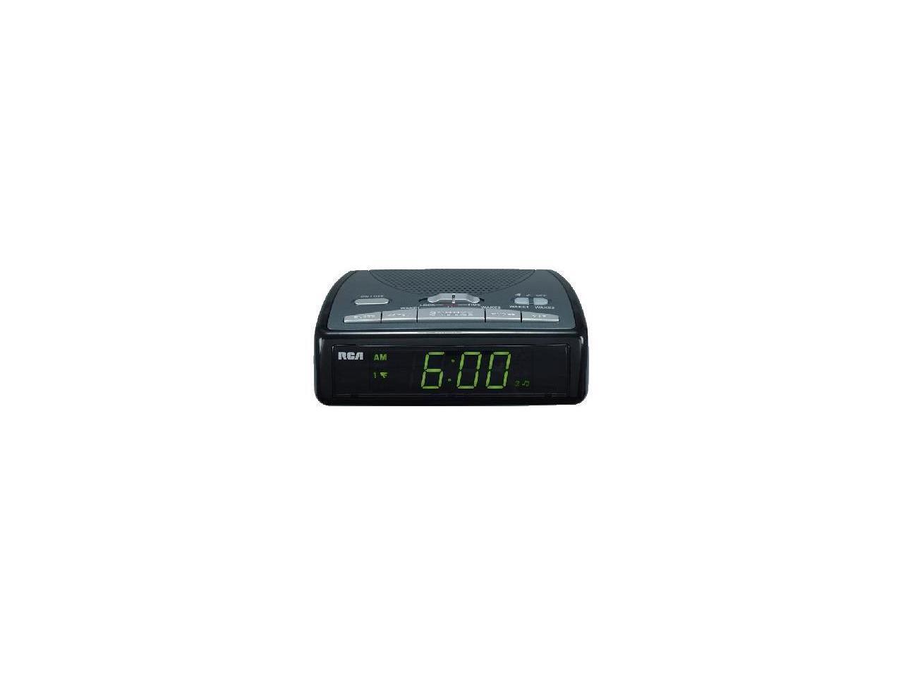 RCA RP5400 Clock Radio SmartSnooze Dual Wake - Newegg.com