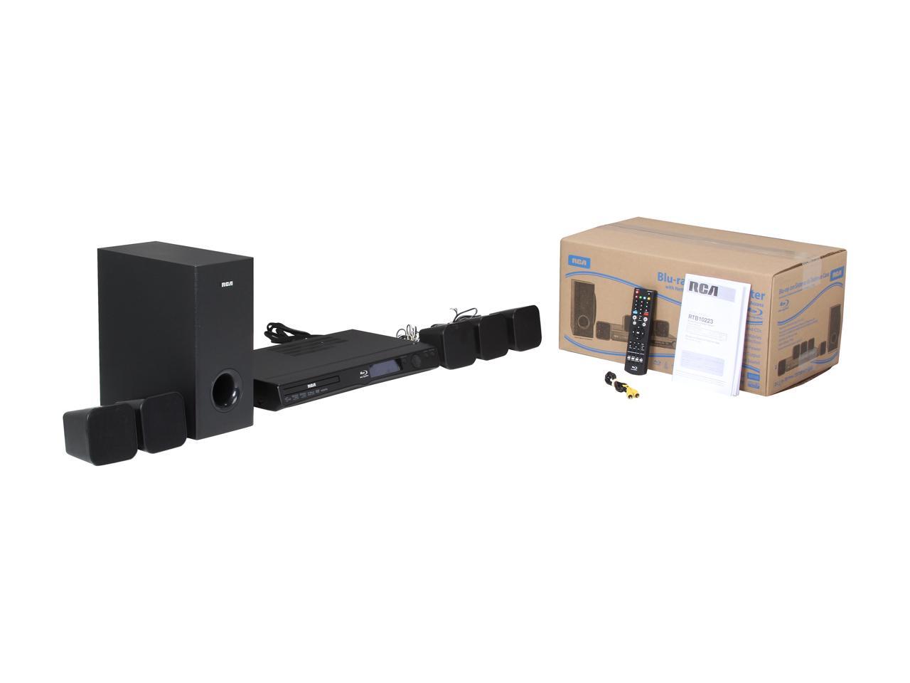Refurbished: RCA RTB10223 Home Theater System with Blu-ray Player ...