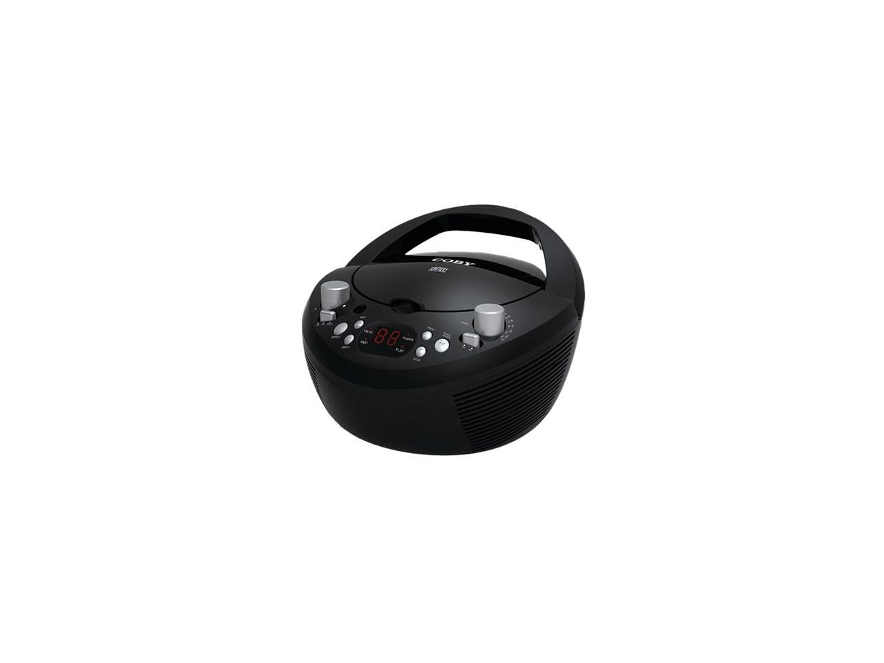 COBY Portable MP3/CD Player with AM/FM Stereo Tuner MPCD281 - Newegg.com