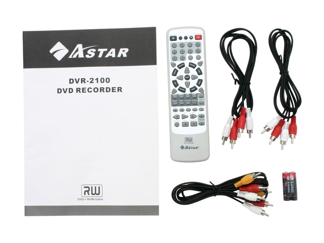 ASTAR DVD Recorder DVR-2100 - Newegg.com