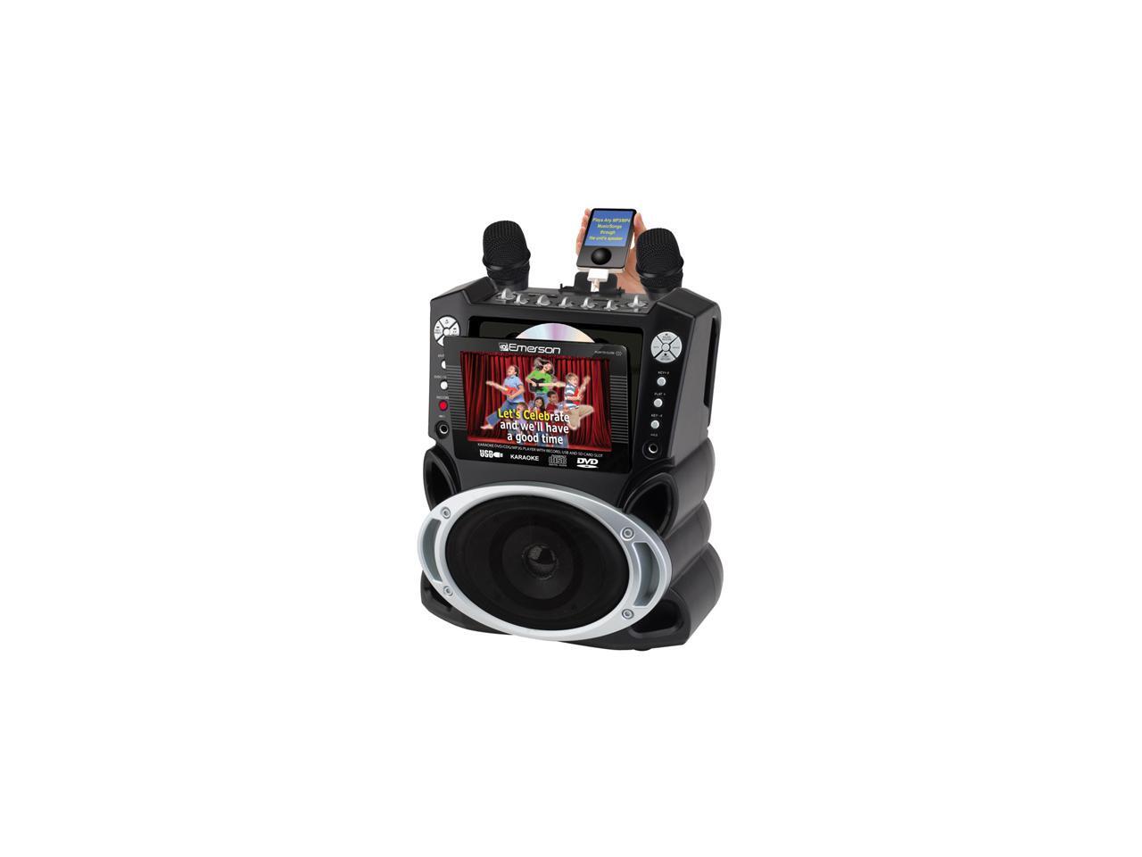 Emerson GM527 Portable Karaoke System - Newegg.com