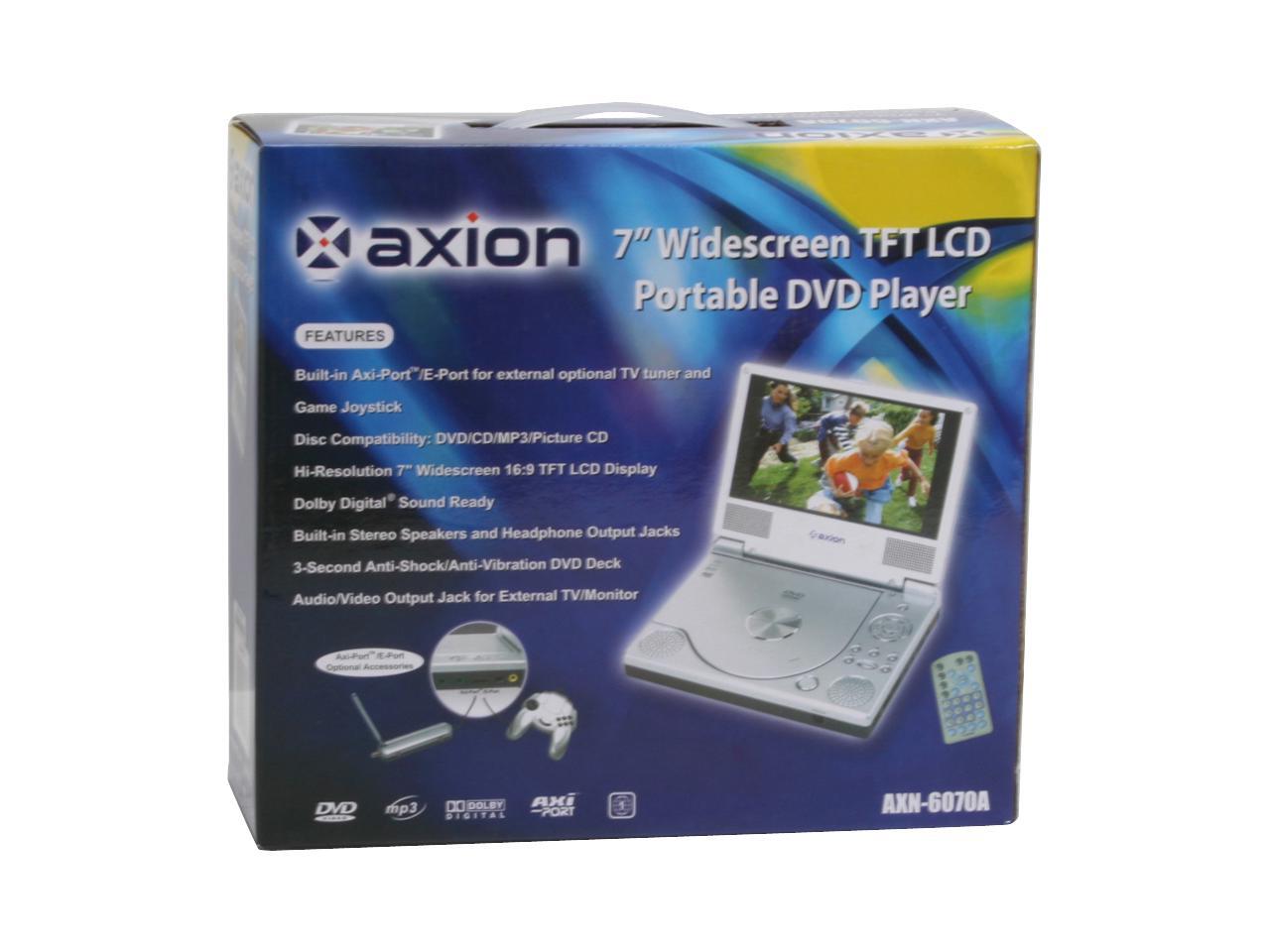 Axion AXN-6070A Slim Portable DVD Player - Newegg.com