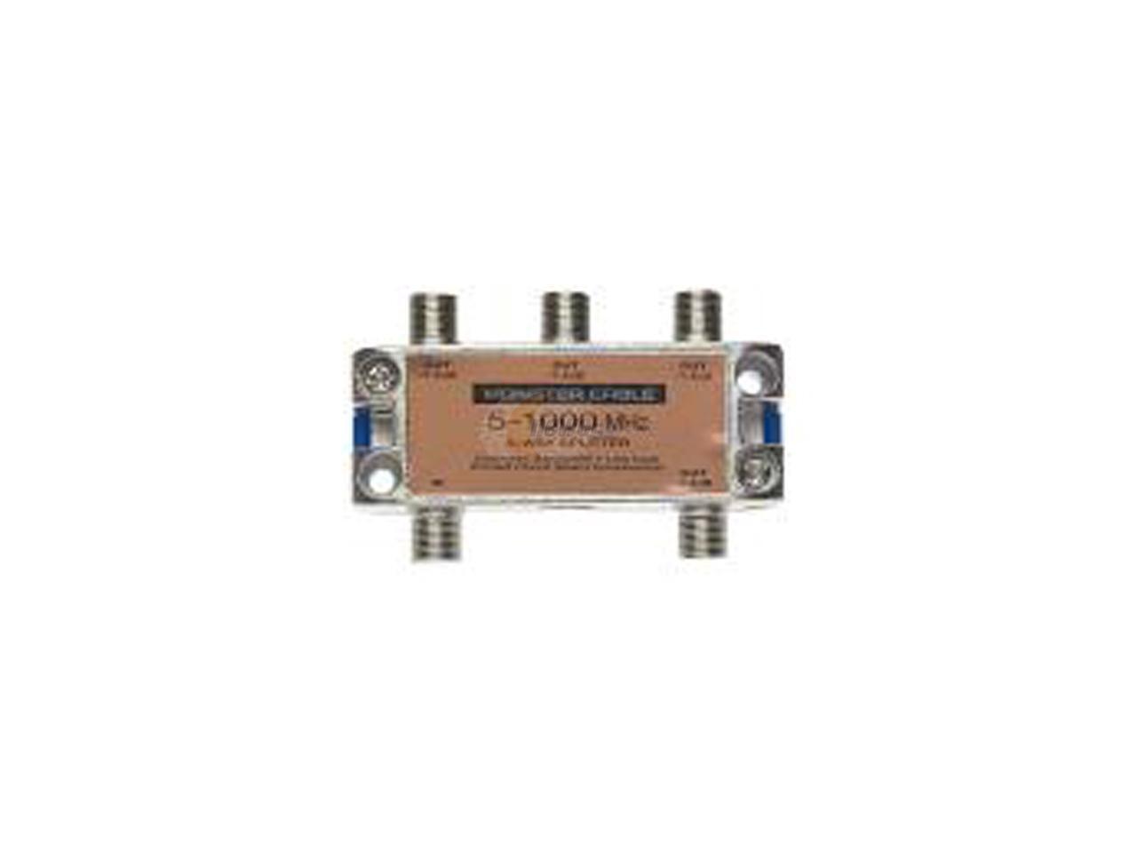 Standard 4 Way RF Splitter For CATV Signals - Newegg.com