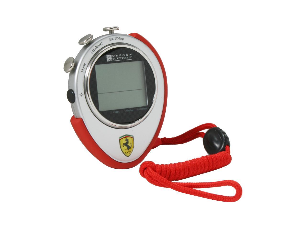 Oregon Scientific SL929-R Ferrari Hockenheim Red Stopwatch - Newegg.com