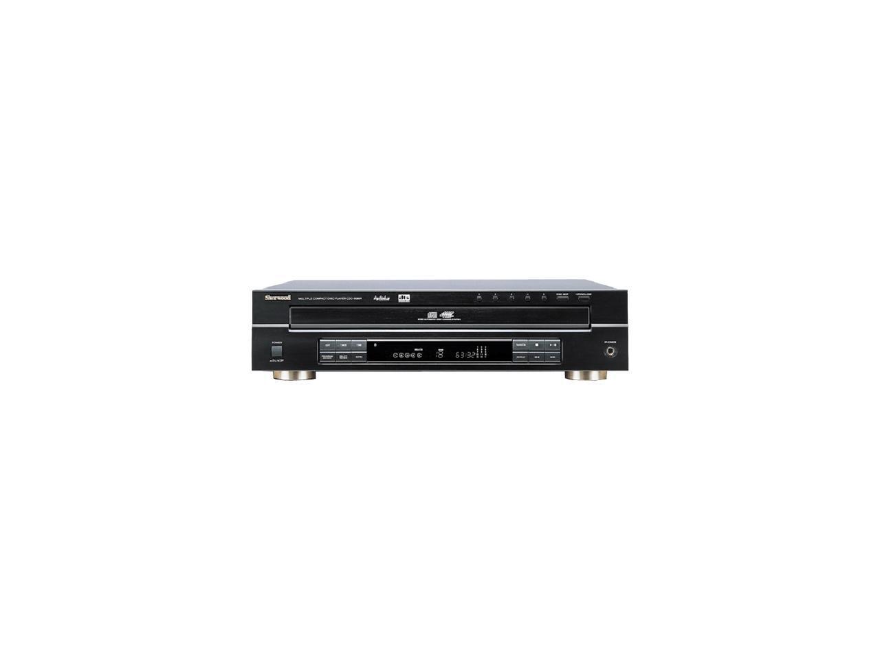 Sherwood CDC-5090R 5-Disc CD Player with 1 Bit D/A Converter - Newegg.com