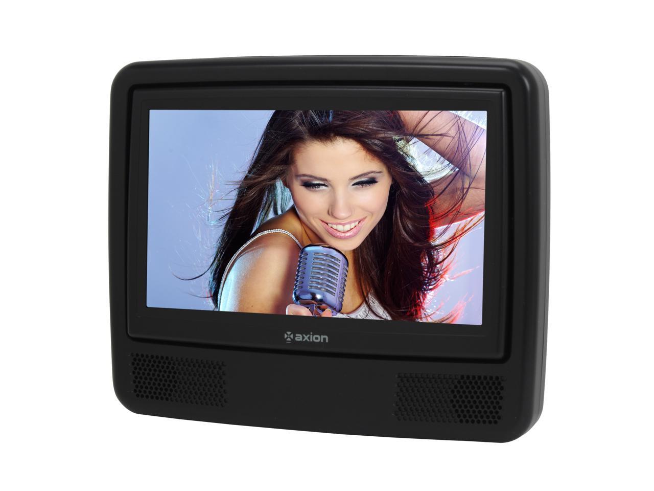 Axion AXN-6879 7" Dual Widescreen Portable DVD Player - Newegg.com