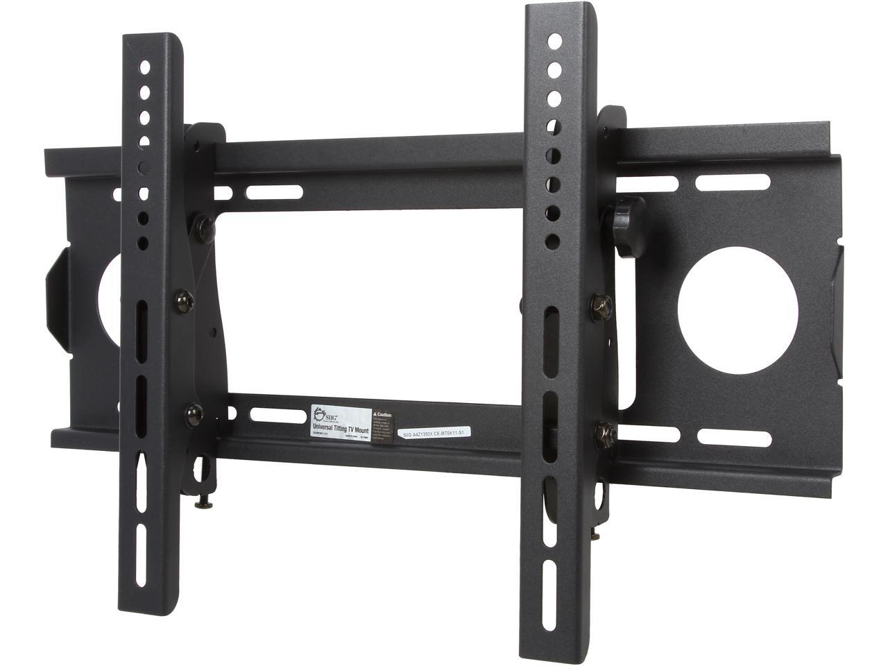 SIIG CE-MT0K11-S1 23"-42" Tilt TV Wall Mount LED & LCD HDTV, up to VESA ...
