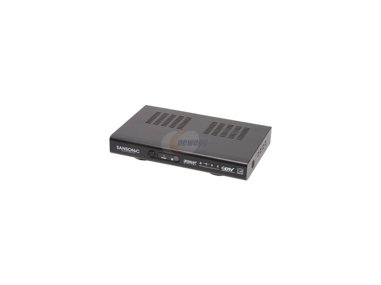 Sansonic FT300A ATSC DTV Tuner Converter Box - Newegg.com