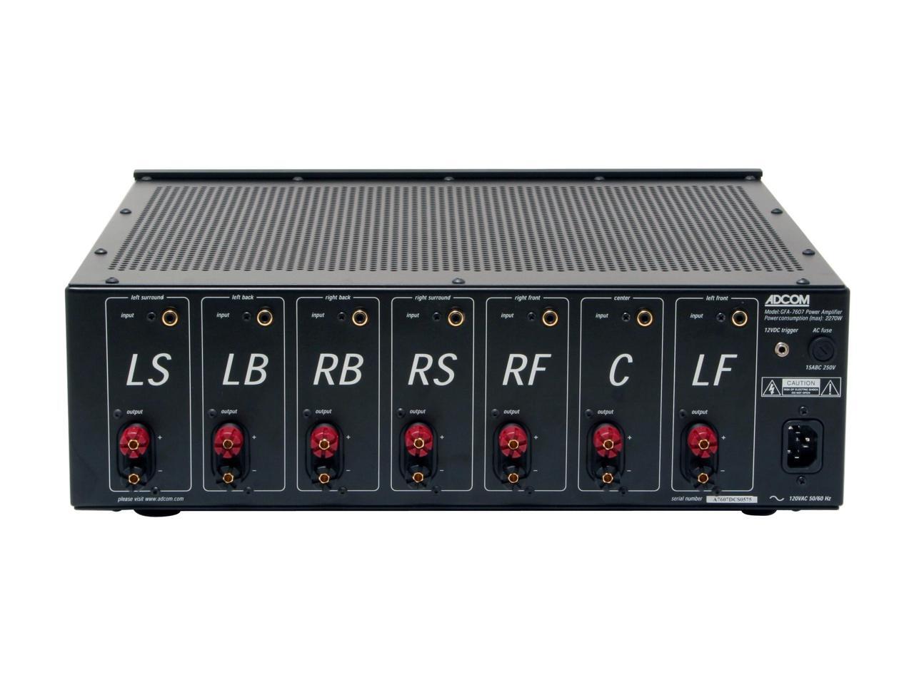 ADCOM GFA-7607 7-Channel Power Amplifier - Newegg.com