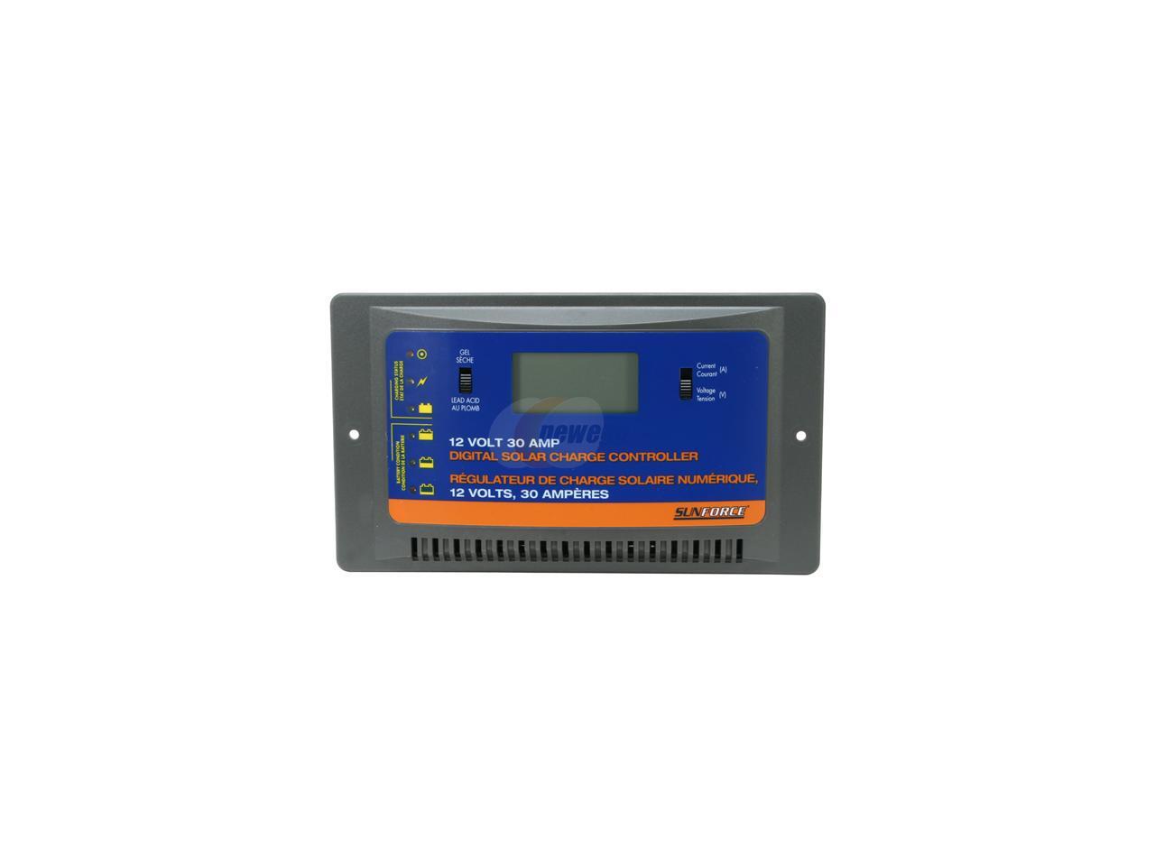 Sunforce 60032 30 Amp Digital Charge Controller - Newegg.com