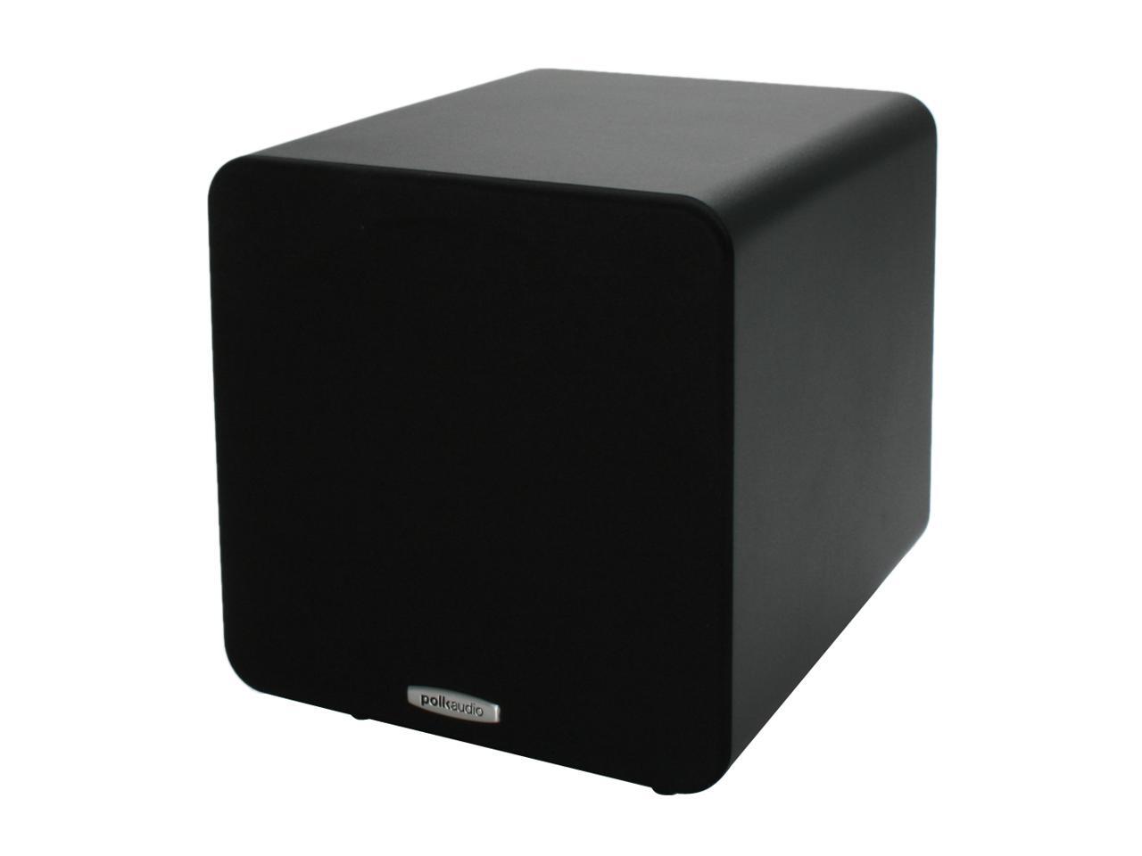 Polk Audio PSW 111 8" 300 Watt Compact Powered Subwoofer (Single ...