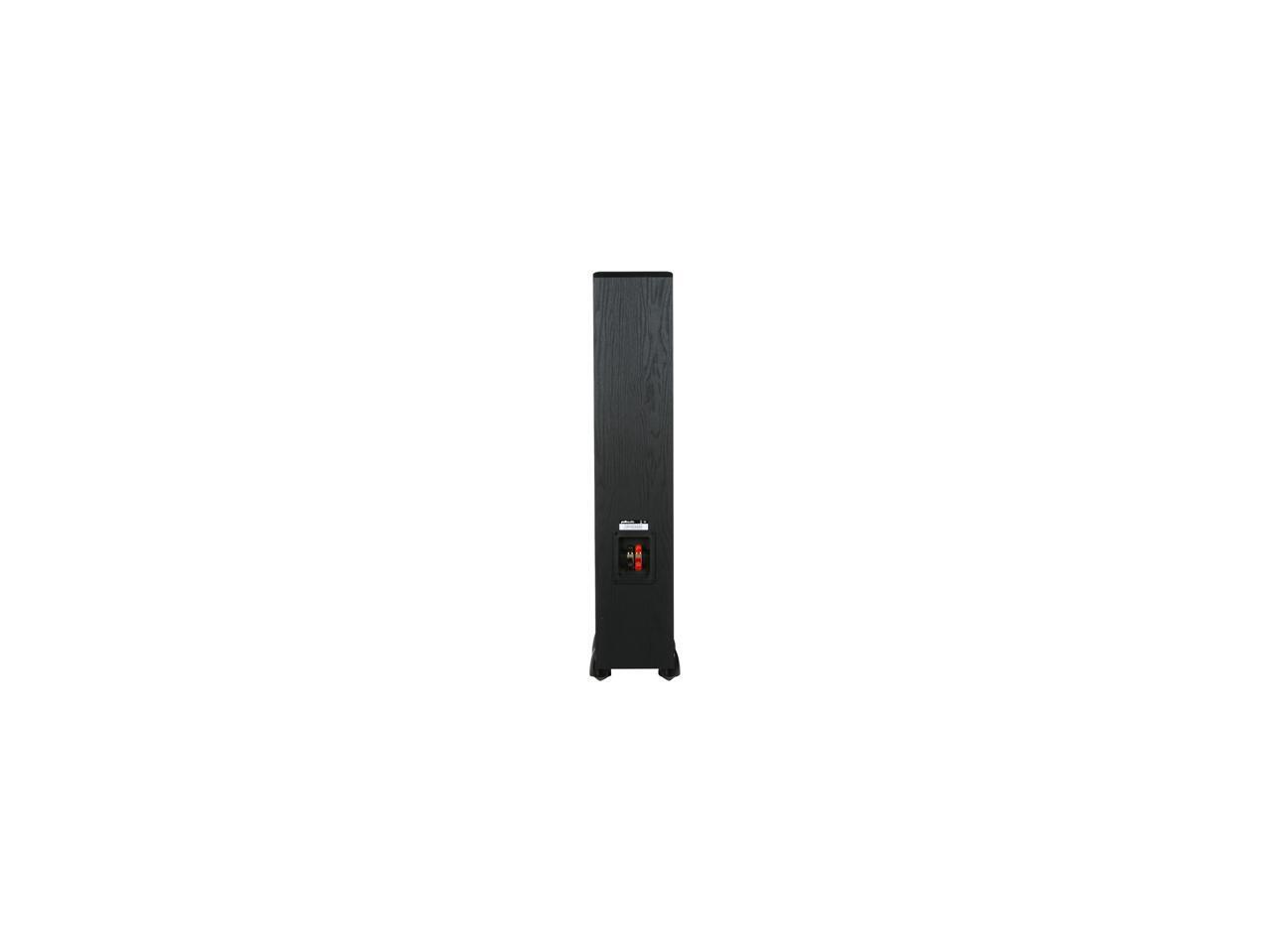 Polk Audio TSi300 Black High Performance Floorstanding Loudspeaker ...