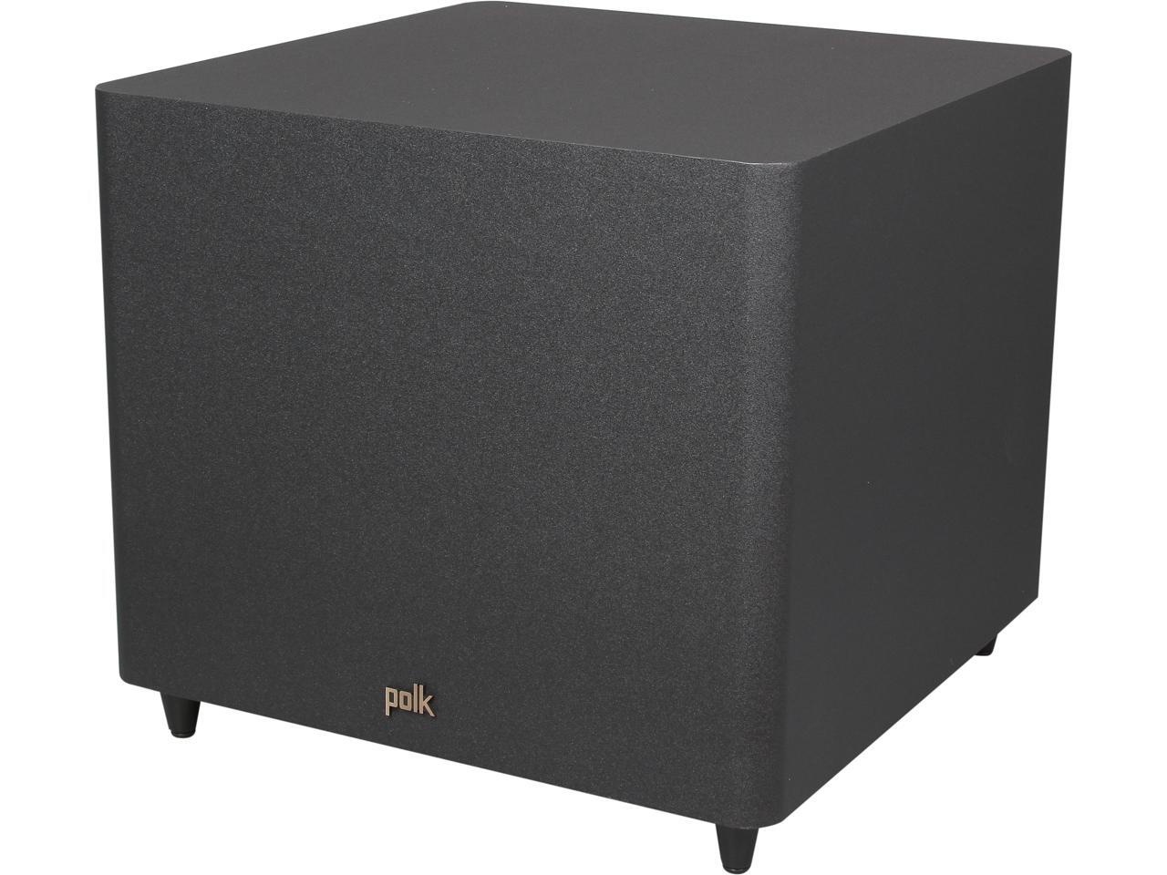 Polk Audio PSW121 12" Subwoofer with 100 Watts Dynamic Power (Black ...