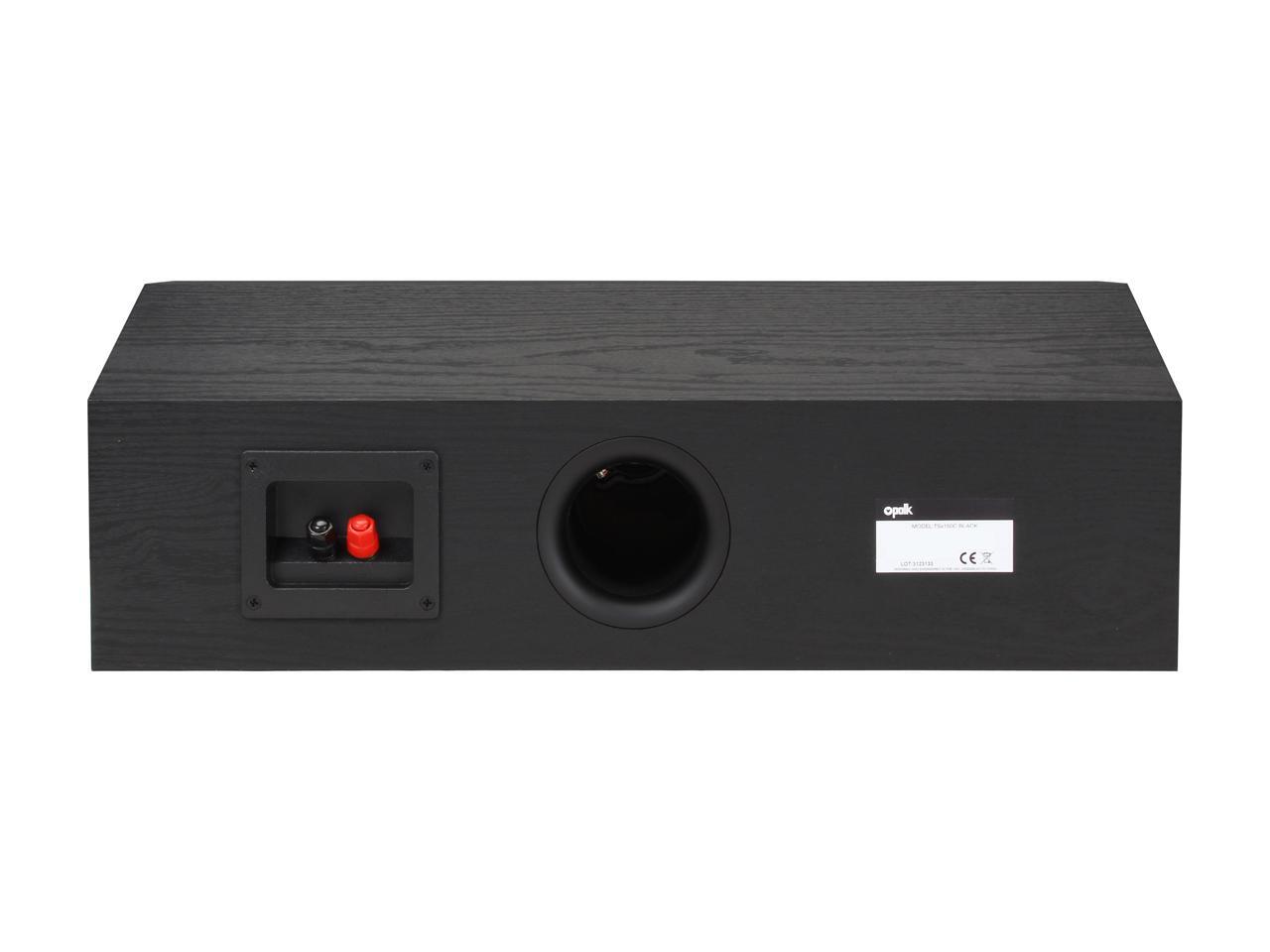 Polk Audio TSX150C BLACK 3-Way High Performance Center Channel Speaker ...