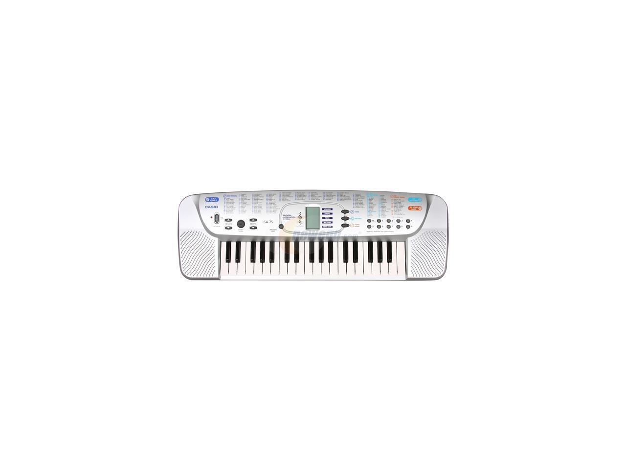 CASIO SA75 37 Key Mini Personal Keyboard - Newegg.com
