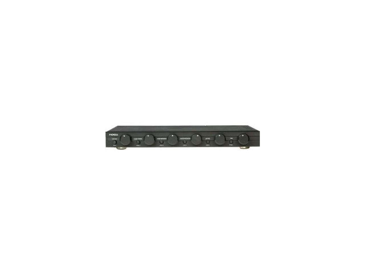 NXG NX-SSVC6 6-Zone Speaker Selector With Individual Volume Controls ...