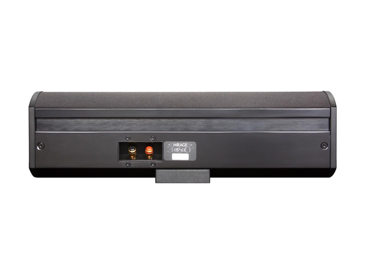 Mirage OS3-CC Premium Omnipolar 3Way Center-Channel Speaker Single ...