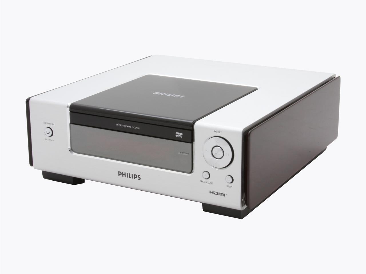 PHILIPS MCD908 Premium Hi-Fi DVD Micro Theatre - Newegg.com