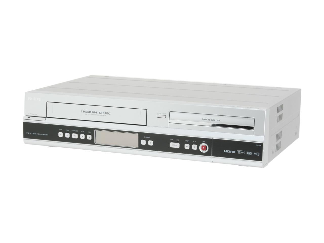 Philips DVD Recorder & VCR Combo DVDR3545V/37 - Newegg.com